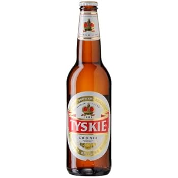 Tyskie - Premium Polish Lager Beer - 20 x 500 ml - 5.6% ABV: Amazon.co ...