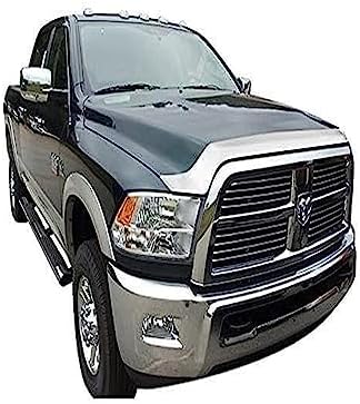 Amazon.com: Mopar Dodge RAM 1500 Chrome Front Air Deflector Bug Shield ...