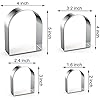 Amazon.com: Arch Cookie Cutter Set Large - 5 Inch, 4 Inch, 3 Inch, 2 ...