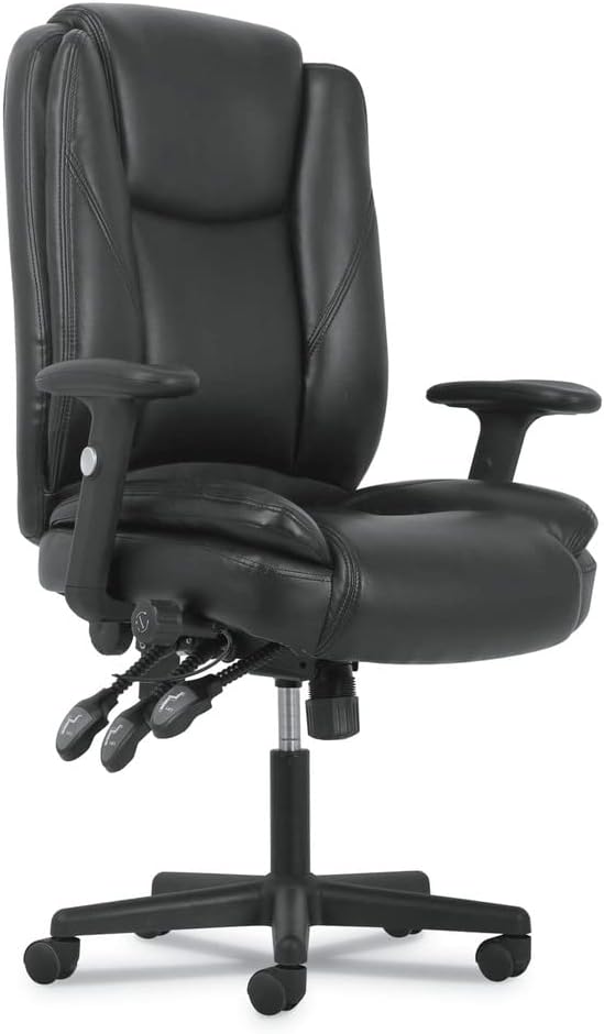Amazon.com: Sadie High-Back Leather Office/Computer Chair - Ergonomic ...