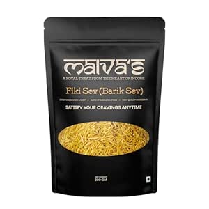 Zero Number Sev - Fine Sev (Barik Sev) | Fiki Sev Namkeen for Bhel ...