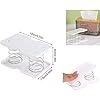 Amazon.com: NentMent 2 Pack Tissue Box Spring Support Clear Acrylic ...