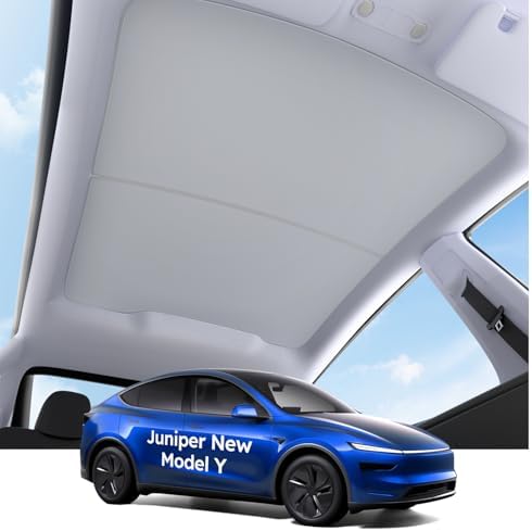 Amazon.com: Tesla Model Y Sunshade Roof Never Sag Heat-Insulating, UV ...