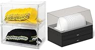 Amazon.com - SCAVATA 2 Pack Large Hat Organizer Box, Stackable Clear ...