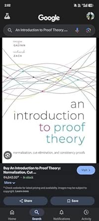 Buy An Introduction to Proof Theory: Normalization, Cut-Elimination ...
