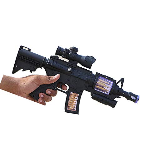 Delicious Sub Machine Gun Toy Rifle - Toy Gun Features Flashing Light ...