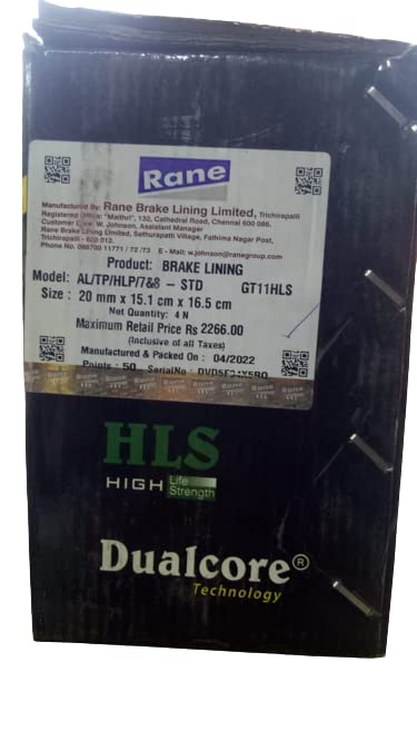 Rane Front Brake lining_Ashok Leyland_Sale_40 piece Ripit free : Amazon ...