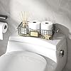 Amazon.com: Qcold Bathroom Organizer Basket with Handle, Bathroom Decor ...