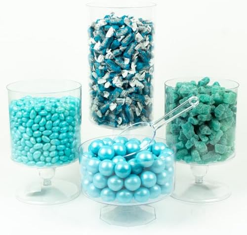 Amazon.com : Light Blue Candy Favorites Value Size Candy Buffet - Feeds ...