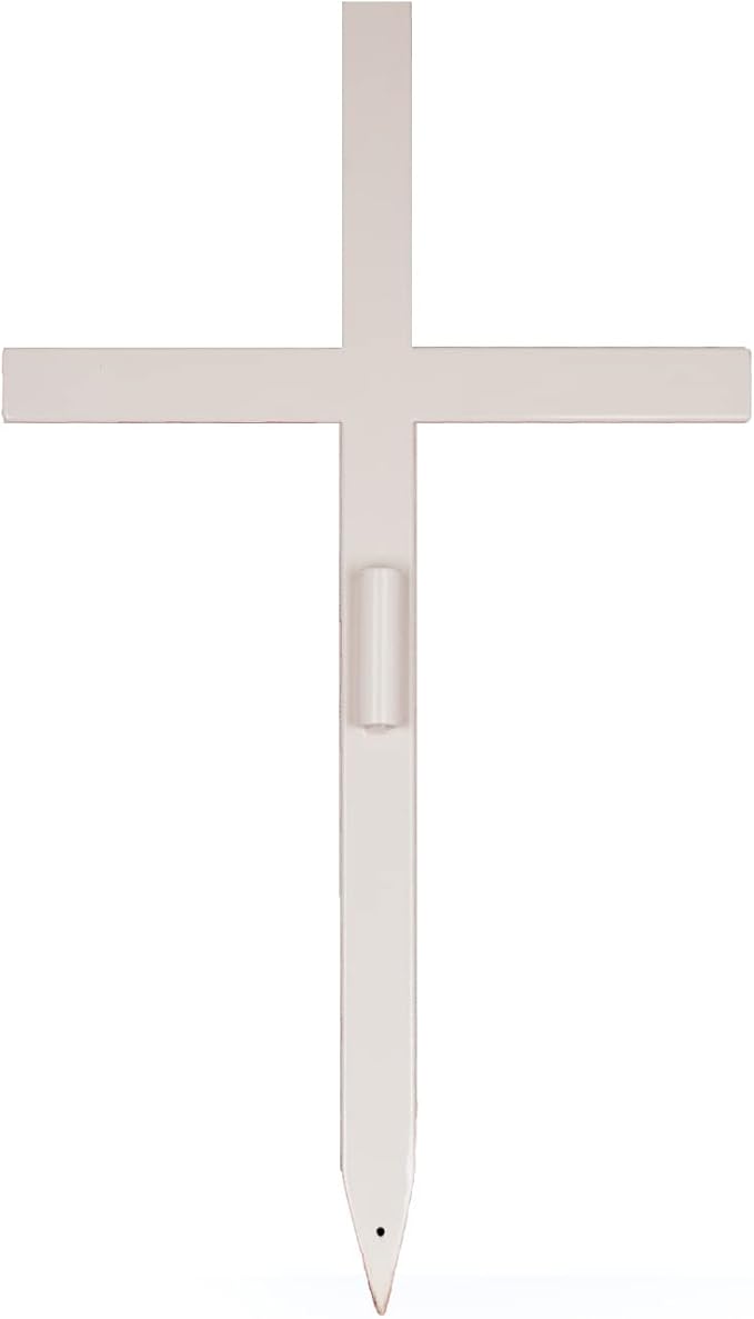 Amazon.com : Memorial Crosses for Roadside,Graves,Cemetery,Garden ...
