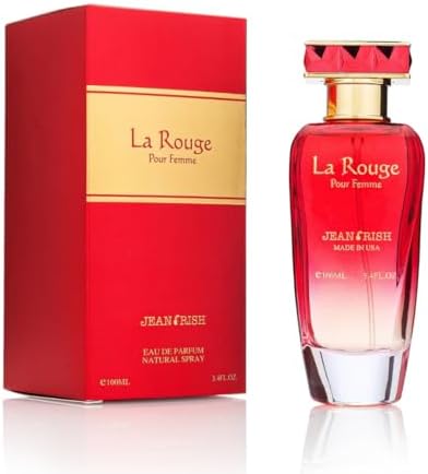 Amazon.com : Jean Rish La Rouge Perfume for Women Eau De Parfum, Long ...