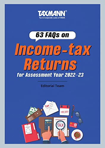 Amazon.com: Taxmann’s 60+ FAQs on Income Tax Returns (ITR) | A.Y. 2022 ...