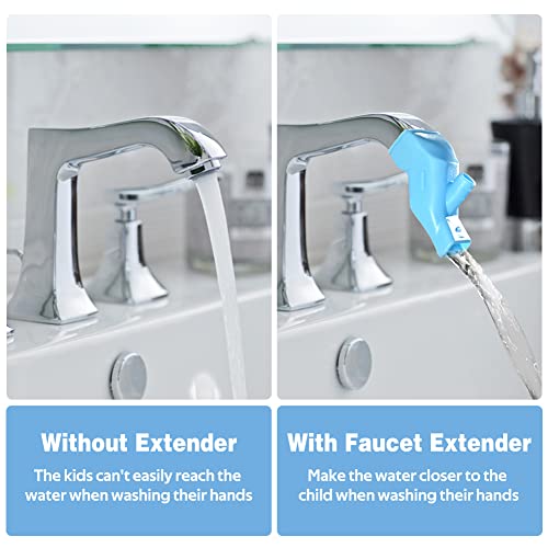 Snapklik.com : Silicone Faucet Extender - Sink Water Tap Extender Spout ...