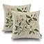 Amazon.com: Shrahala Two Large Magnolias Outdoor Throw Pillow Cover ...