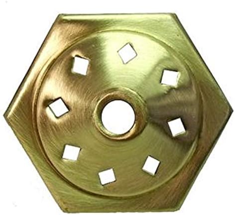 Amazon.com: Stained Glass Supplies - Six Sided Vented Vase Cap Hexagon ...