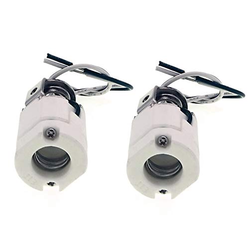 E11 Mini-Candelabra Base Ceramic Lampholder,TWDRTDD Mini Can E-11 Base ...