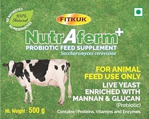 FITKUK Nutraferm + Probiotic Feed Supplement Enhanced with prebiotics ...