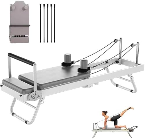 Reformer Pilates Machine, Pilates Reformer Board, Exercise and Fitness ...