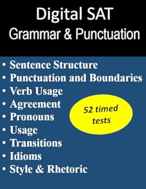 Max's Digital SAT Grammar: Essential Guide and Drill, Second Edition ...