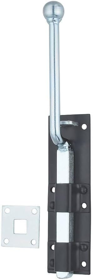 2X Large Garden Gate/Garage Door Drop Bolts - Floor/Ground/Stable Lock ...