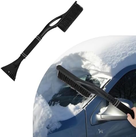 Amazon.com: Dickno 24 Inch Car Snow Scraper and Brush, Detachable ...