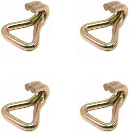 Amazon.com: Zonon 25 Pcs 1" Flat Hook Rooftop Cargo Tie Down Hook Car ...