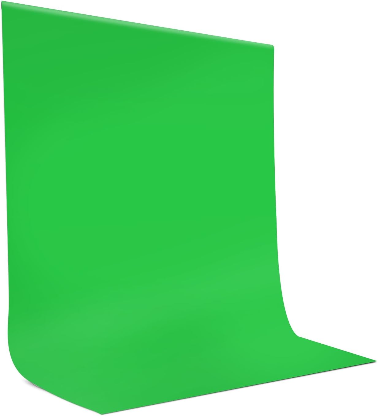 JEBUTU Green Screen, 1.5 x 2m Chromakey Greenscreen Backdrop, Portable ...