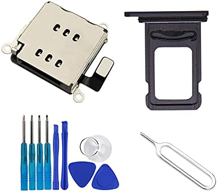 Dual SIM Card Reader Slot Kit for iPhone 11 : Amazon.it: Electronics