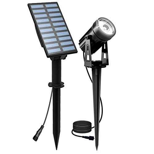 T-SUN Solar LED Spotlights Outdoor Waterproof Auto ON/Off Review: A ...