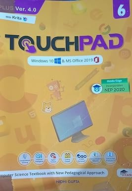 Buy Touchpad Plus 4.0 Class 6 (Second Hand & Used Book) (S) Book Online ...