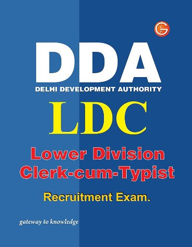 Buy DDA Lower Division Clerk - Cum - Typist Recruitment Exam. Book ...
