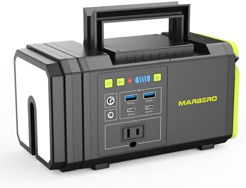 Amazon.com: MARBERO 148Wh Portable Power Station Camping Portable Power ...