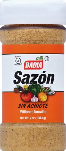 Amazon.com : Badia Sazon Without Annatto, 7 oz : Grocery & Gourmet Food