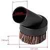 Amazon.com: Lamoutor 4Pcs Soft Bristle Vacuum Brush Round Brush Vacuum ...