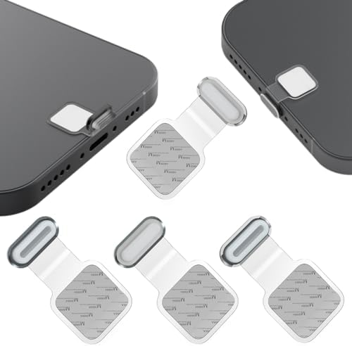 Amazon.com: HATMINI 4PCS Anti-Lost Anti Dust Plug USB C Dust Plug for ...