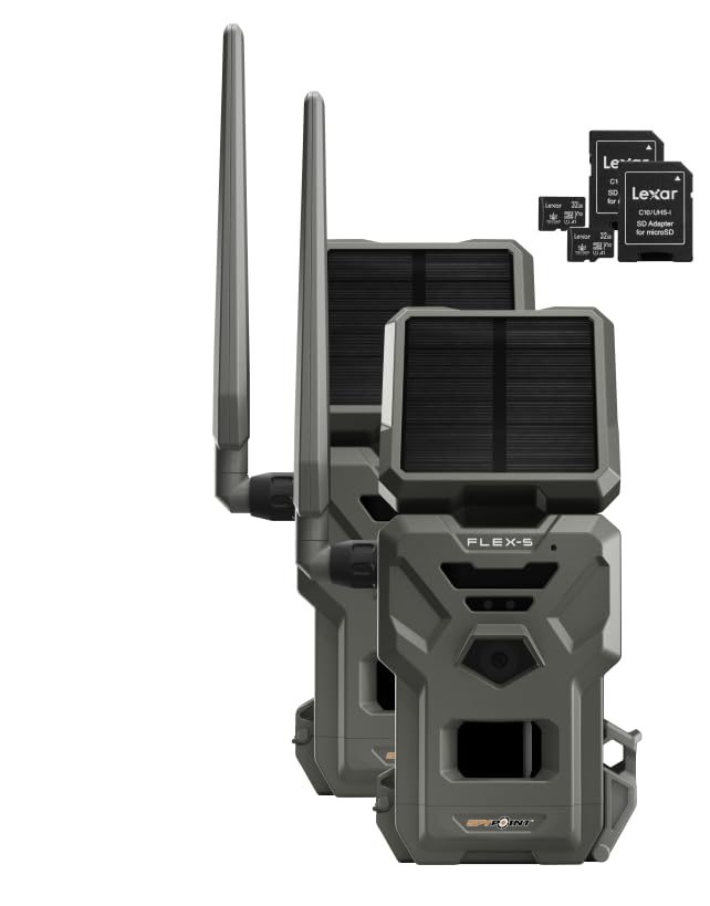 Snapklik.com : SPYPOINT Flex-S Solar Cellular Trail Camera