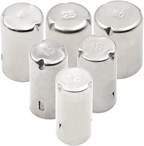 Amazon.com: 304 Stainless Steel Test Tube Cap, for Test Tubes Diameter ...