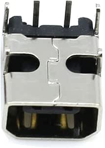 VANJUNN Para Nintendo DSi NDSi XL LL Power Jack Connector Conector de ...