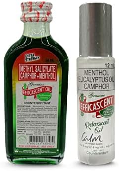 Amazon.com : Efficascent Oil Extra Strength 50ml + ERO 12ml Bundle ...