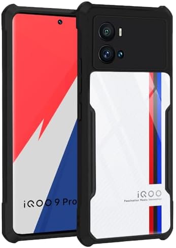 TheGiftKart Shockproof Crystal Clear Back Cover Case for iQOO 9 Pro 5G ...