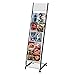 Amazon.com: LIWSHWZ Brochure Display Rack Floor-Standing, Pamphlets Display Stand with Wheels ...