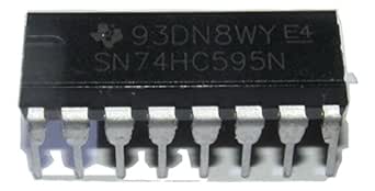 TEXAS INSTRUMENTS SN74HC595N 8 BIT SIPO SHIFT REGISTER, DIP-16 (10 pieces) : Amazon.in ...