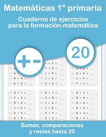 Matemáticas 1° primaria. Cuaderno de ejercicios para la formación ...