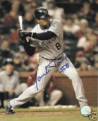 Yorvit Torrealba Autographed Photo - 8X10 COA - Autographed MLB Photos ...