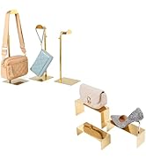Amazon.com: KDYZS+ Purse Display Stands, 3 Pack Gold Purse Display Rack ...
