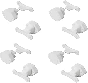 Set of 2, 4, 6 or 8 Door Stops for Caravan, White, Door Camper, Door ...