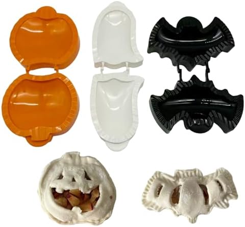 Hand Pie Molds, 3PCS Food-Grade Plastic Mini Pie Maker Includes Pumpkin ...