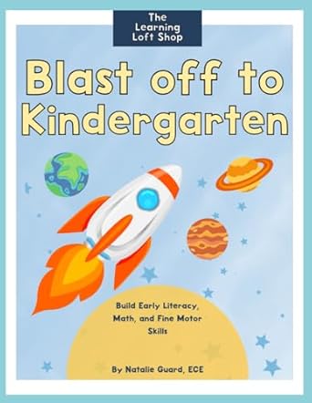 Amazon.co.jp: Blast Off To Kindergarten: Kindergarten Rediness Activity ...