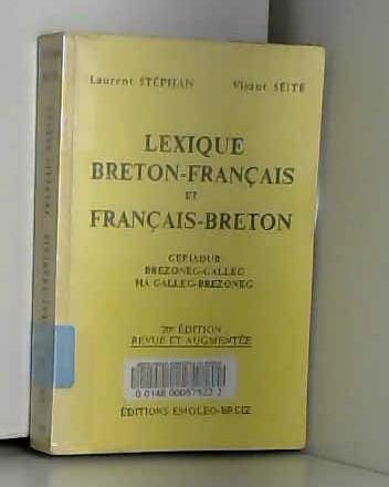 Dictionnaire du Livre: Lire Lexique Breton-Français et Français-Breton ...