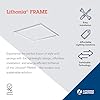 Lithonia Lighting Frame 2x2 LED Lay-in Ceiling Light, 2 ft. x 2 ft ...